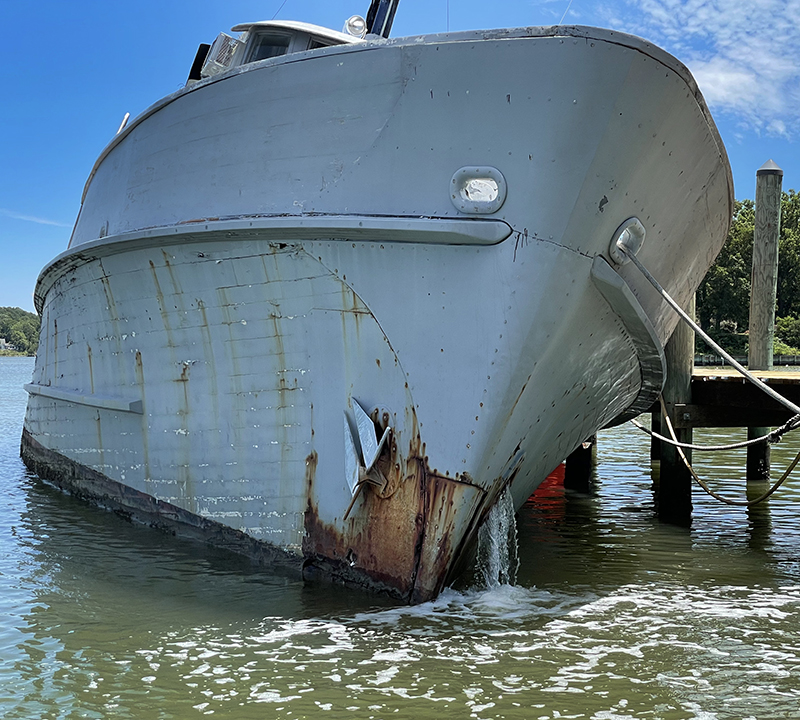 That Sinking Feeling – Classic Boats | Woody Boater