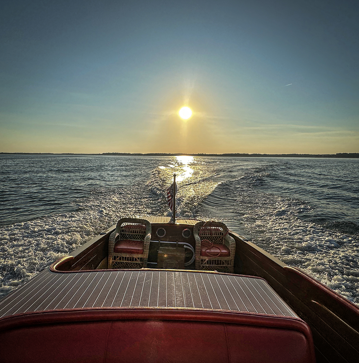 We Interrupt Work For Some Low Light Basking – Classic Boats | Woody Boater