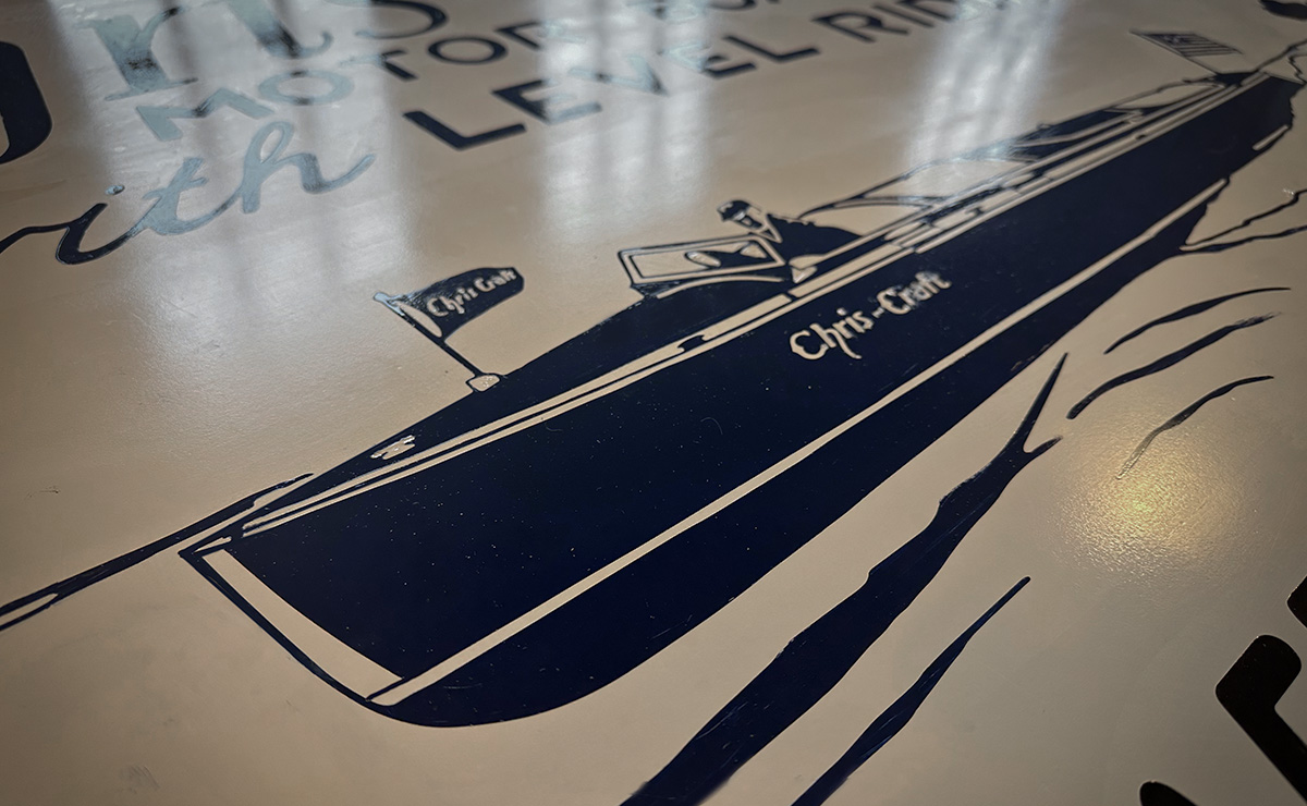 Remember That Chris – Craft Sign That Sold For $15,000? – Classic Boats ...