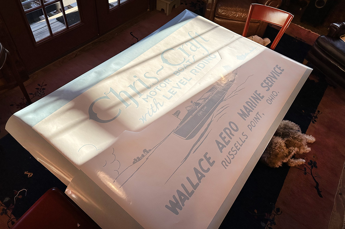 Remember That Chris – Craft Sign That Sold For $15,000? – Classic Boats ...