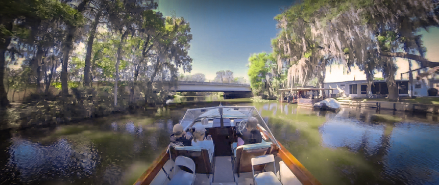 Tour The Lake Dora Canal In 30 Seconds – Classic Boats | Woody Boater