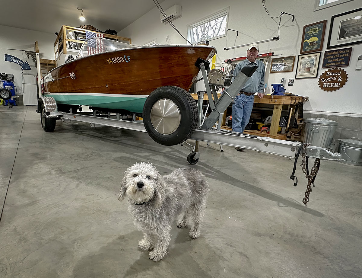 Two Boobs Getting WhOOps Lake Dora Ready – Classic Boats | Woody Boater