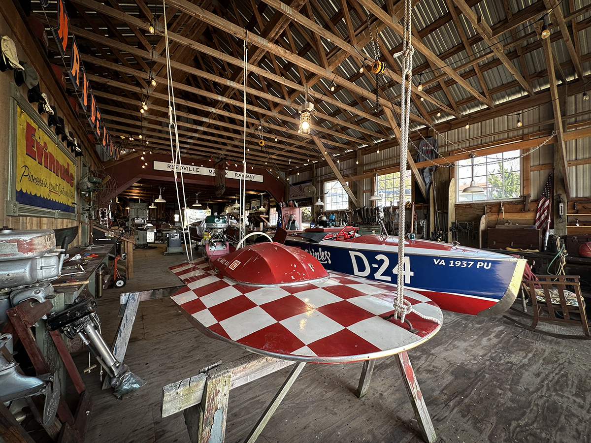 Hanging Hydros At HQ. – Classic Boats | Woody Boater