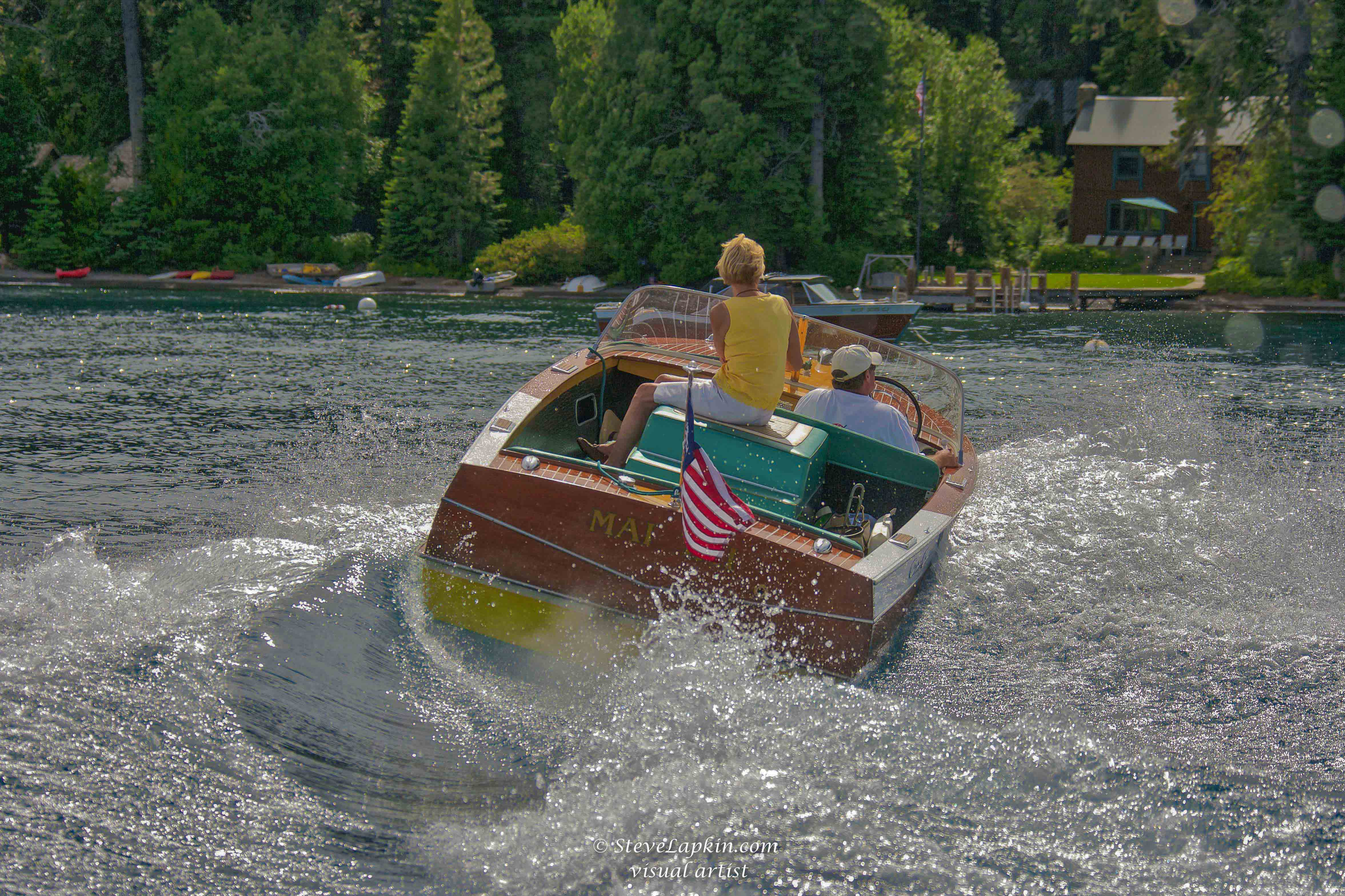 “THE FLAG BRINGS OUT…..” By Steve Lapkin – Classic Boats | Woody Boater