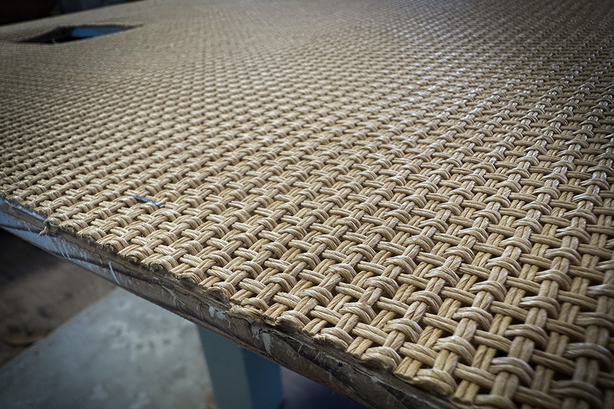 Adding Some Rattan Texture To Your Classic Boat – Classic Boats | Woody ...