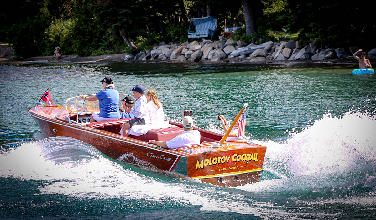 The Lake Tahoe Roar Selfie Off 2024 – Classic Boats | Woody Boater