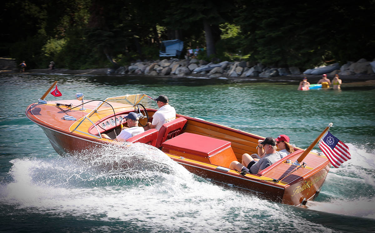 The Lake Tahoe Roar Selfie Off 2024 – Classic Boats | Woody Boater
