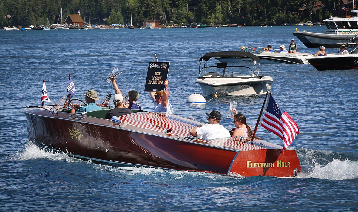 The Lake Tahoe Roar Selfie Off 2024 – Classic Boats | Woody Boater