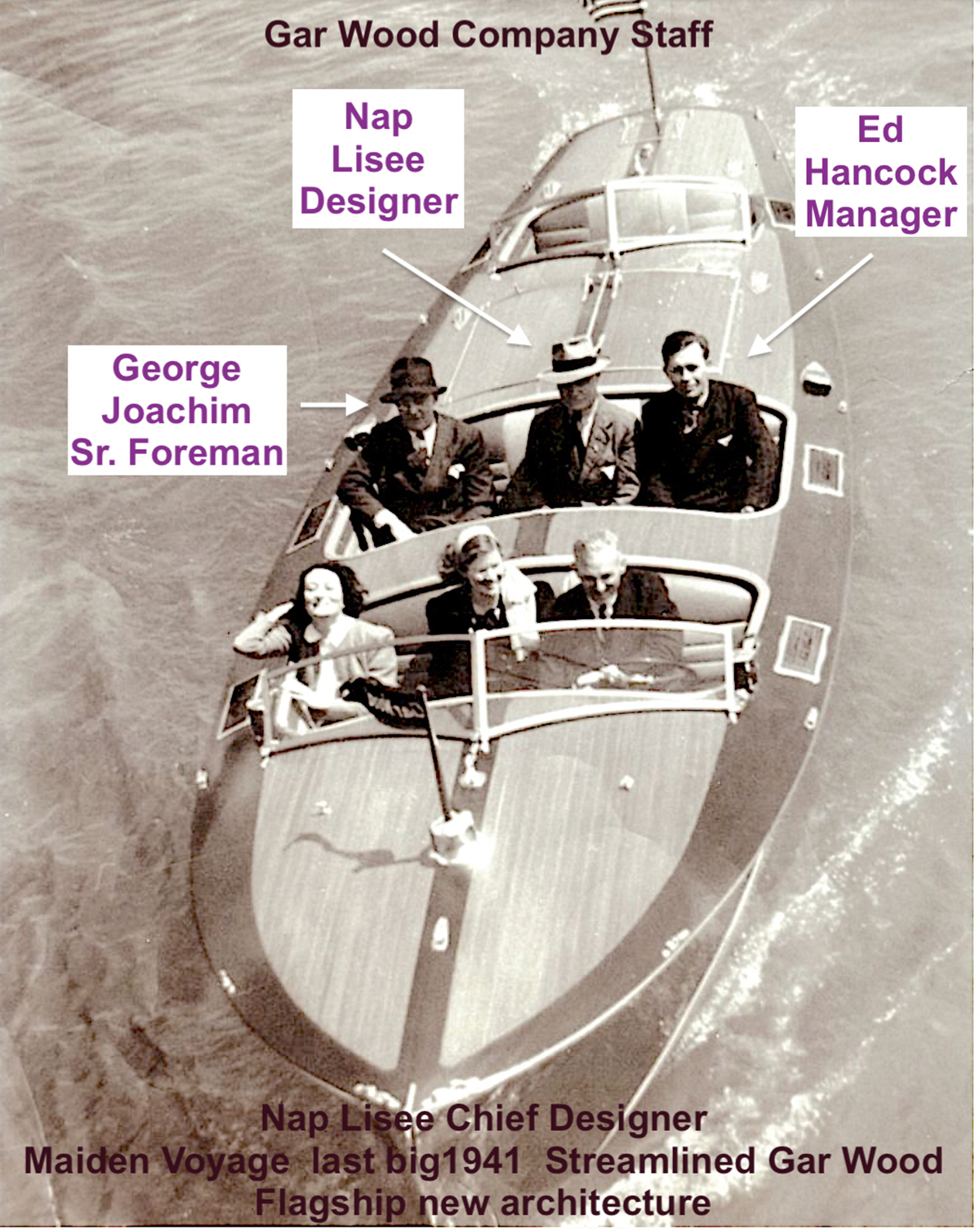 Forty Pines Gar Wood Flagship Update – Manny Thanks – Classic Boats ...