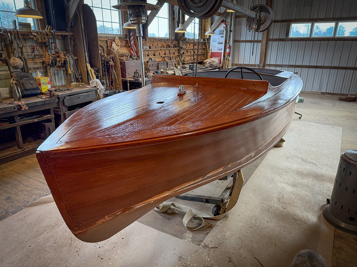 My First 4 Coats of Sealer/Varnish And Another Mess Up. – Classic Boats ...