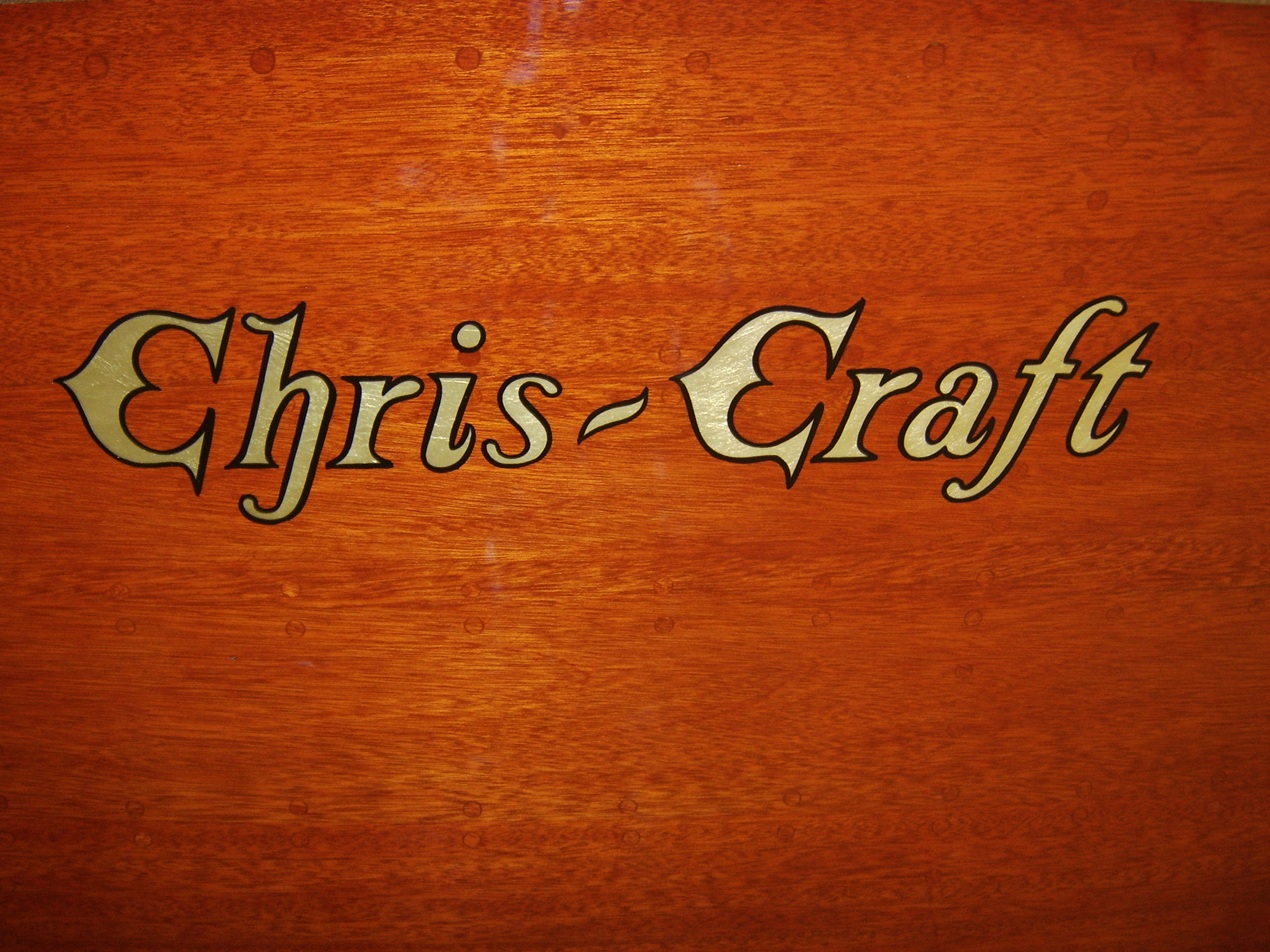 What Is The Correct Pre-War Chris-Craft Side Logo? – Classic Boats ...